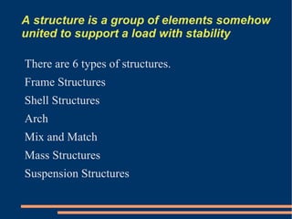 Structures | ODP | Physics | Science