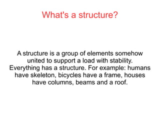 Structures | PPT