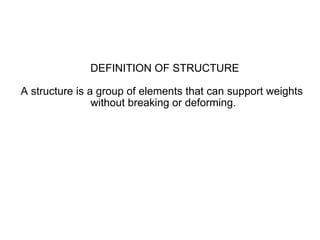 Structures | PPT | Physics | Science