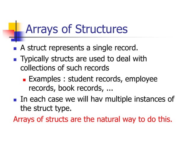 Introduction to structures in c lang.ppt