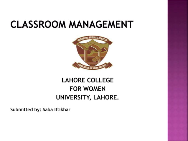 Structures and routines in a multigrade-classroom | PPTX