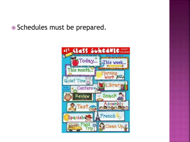 Structures and routines in a multigrade-classroom | PPTX