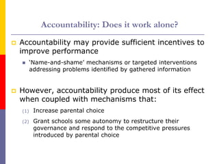 School Structures, School Autonomy and Pupil Achievement - Dr Olmo ...
