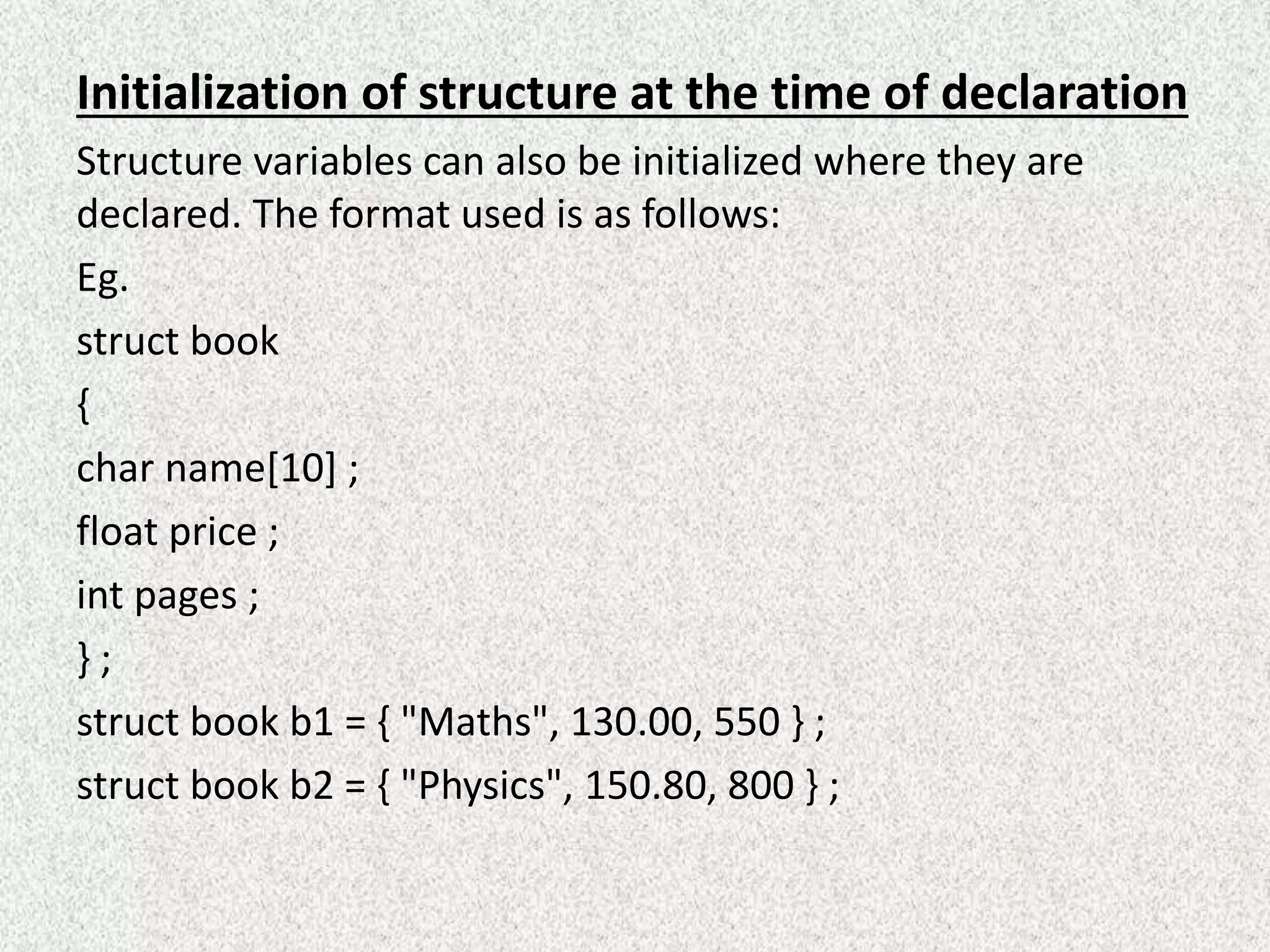 Structures bmn | PPTX