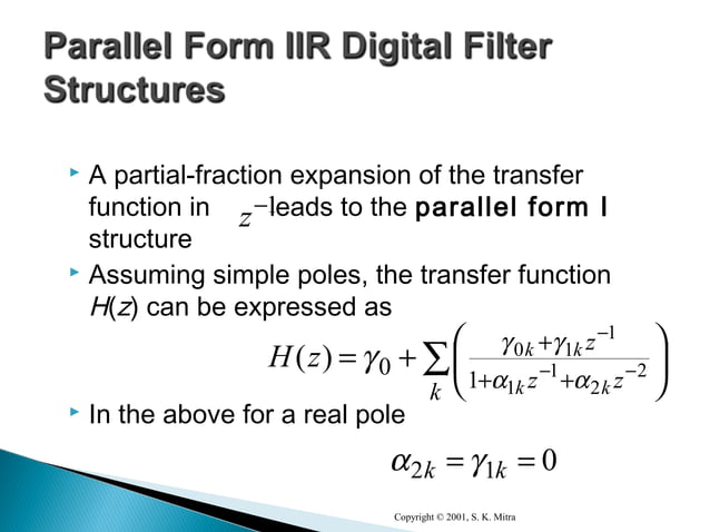 Structures for FIR systems | PPT | Technology & Computing