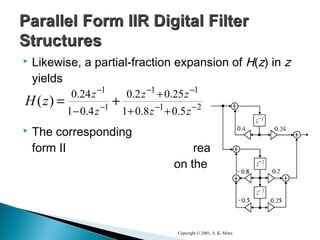 Structures for FIR systems | PPT