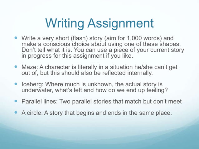 Shapes in Fiction | PPT