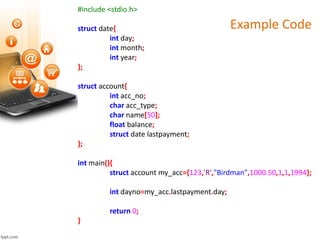 SPL 14 | Structures in C | PPT