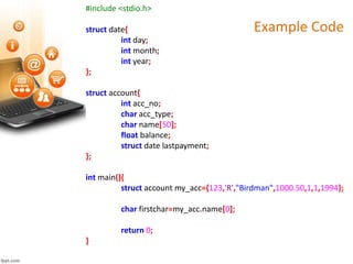 SPL 14 | Structures in C | PPT