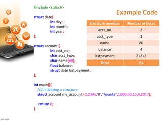 SPL 14 | Structures in C | PDF