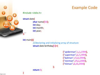 SPL 14 | Structures in C | PPT