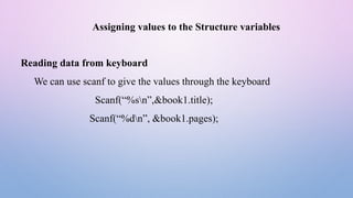 Definition, Declaration of Structures in C.pptx