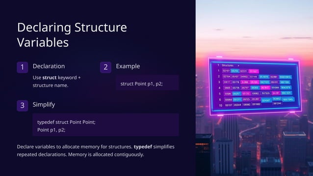 Explanation about Structures in C language.pptx