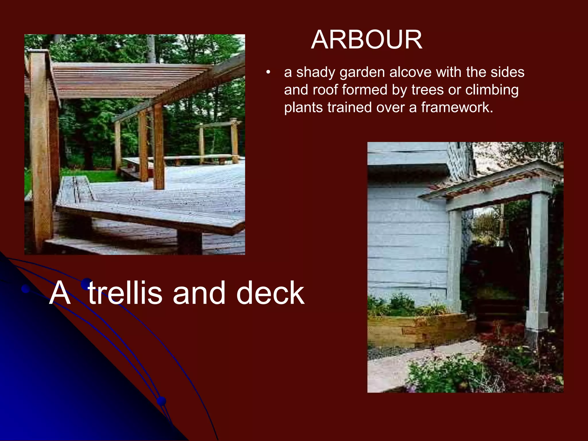 Landscapes: Structures in Landscaping | PPT