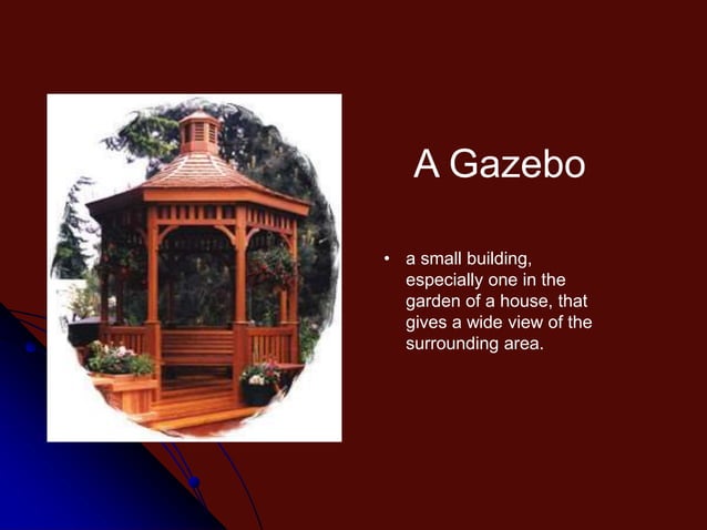 Landscapes: Structures in Landscaping | PPT