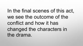 The Structures of Drama:Creative Writing 12 | PPT