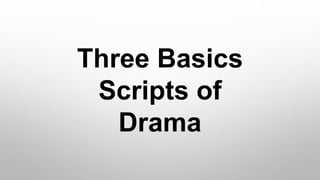 The Structures of Drama:Creative Writing 12 | PPT