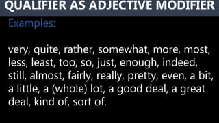 Structures of modification | PPTX