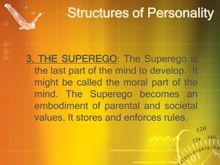 Structures of personality | PPTX