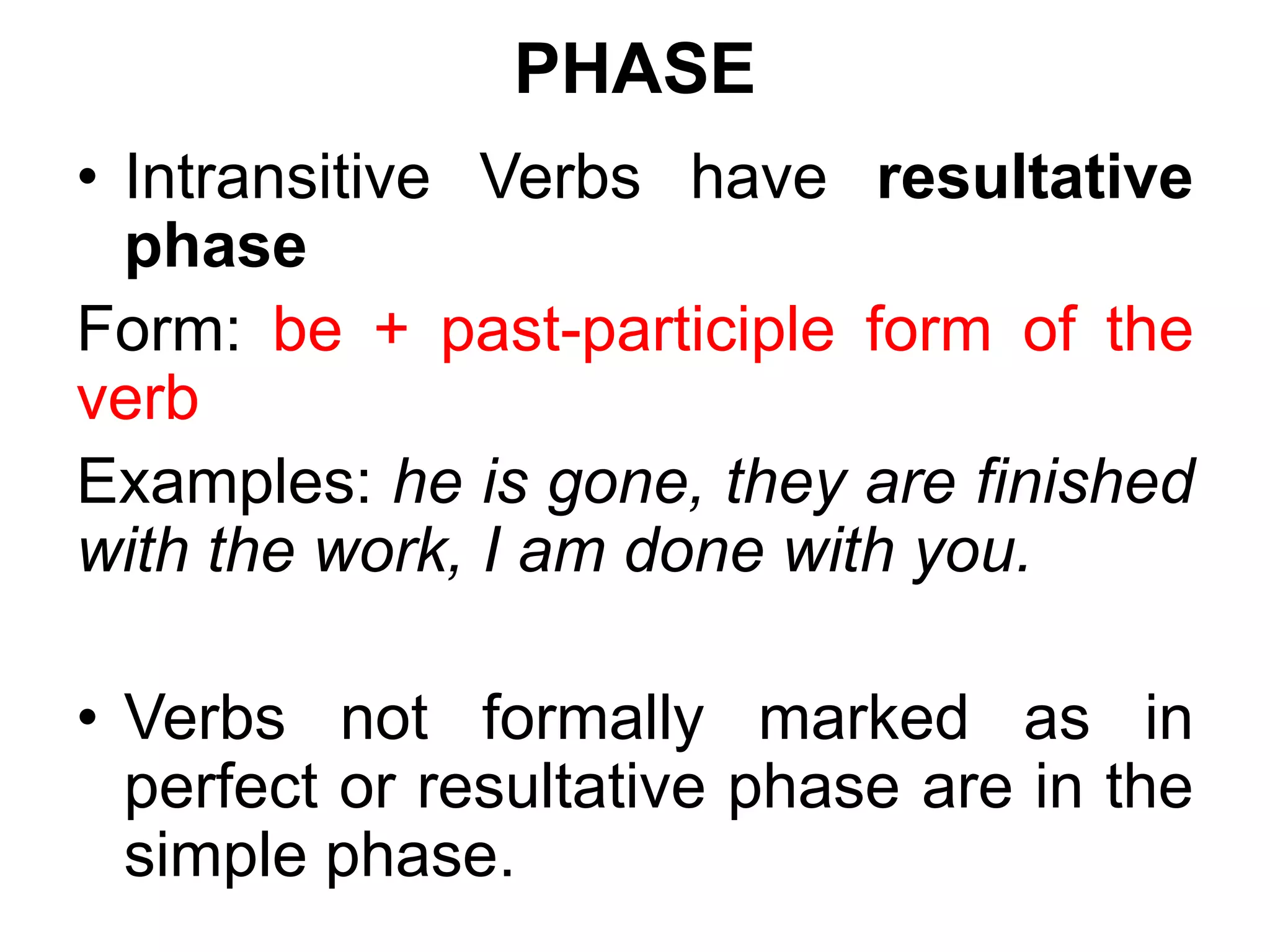 Syntactic Structure of Predication: Verb Classifications | PPTX