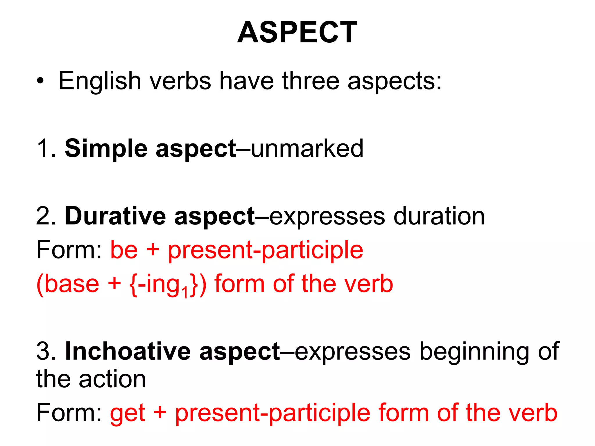 Syntactic Structure of Predication: Verb Classifications | PPTX
