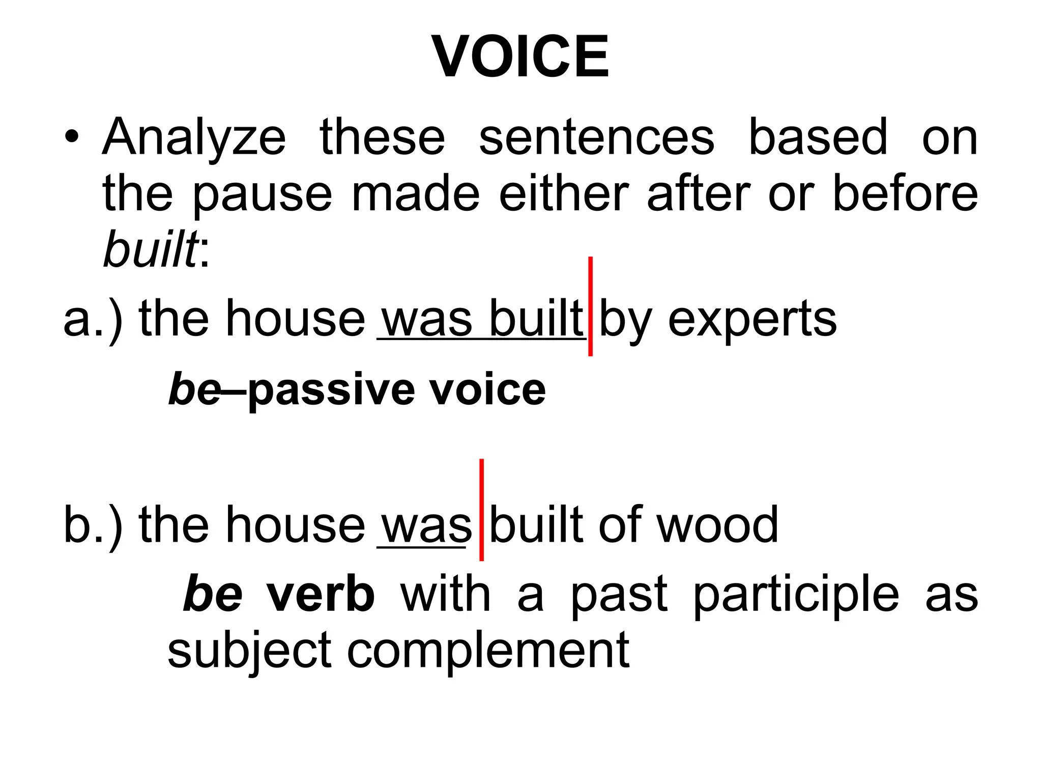 Syntactic Structure of Predication: Verb Classifications | PPTX
