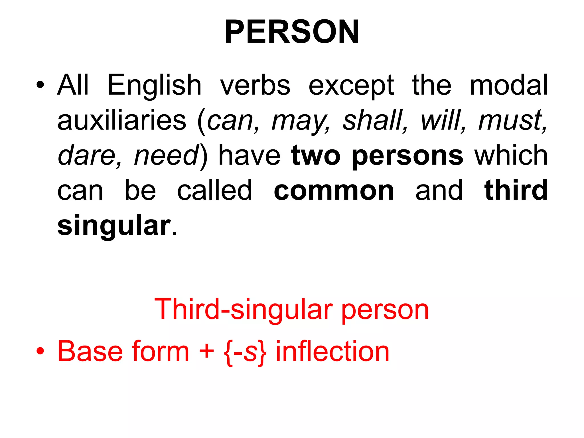 Syntactic Structure of Predication: Verb Classifications | PPTX