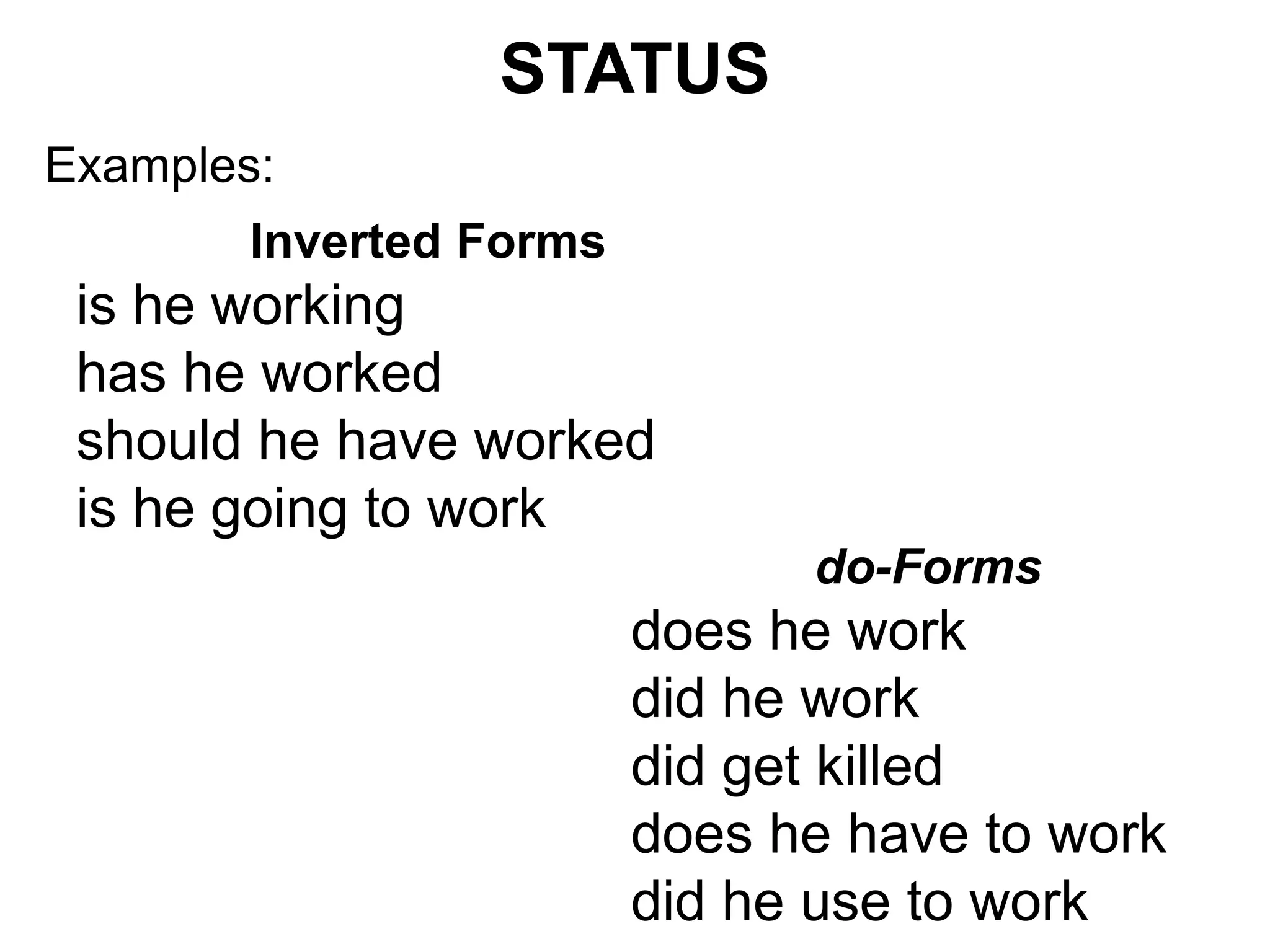 Syntactic Structure of Predication: Verb Classifications | PPTX