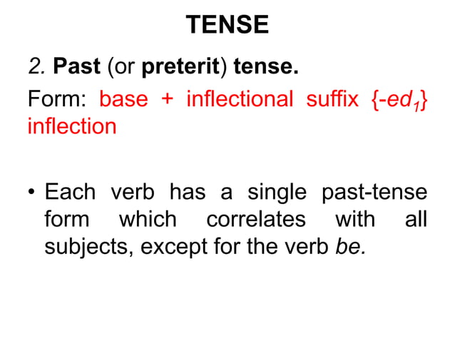 Syntactic Structure of Predication: Verb Classifications | PPTX