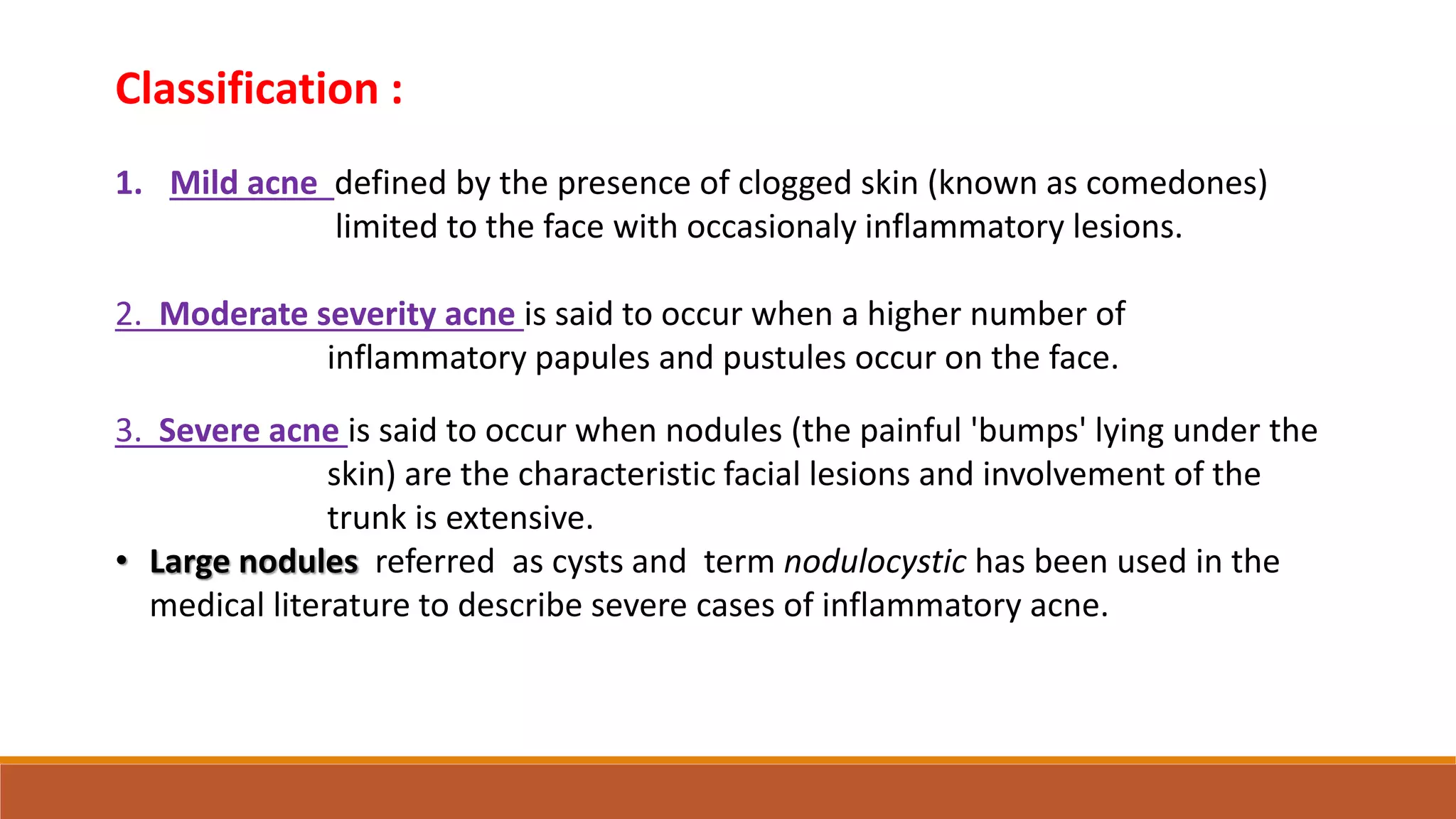 Structures of skin having different problems | PPTX | Skin Care | Beauty