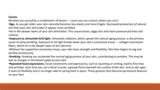 Structures of skin having different problems | PPTX