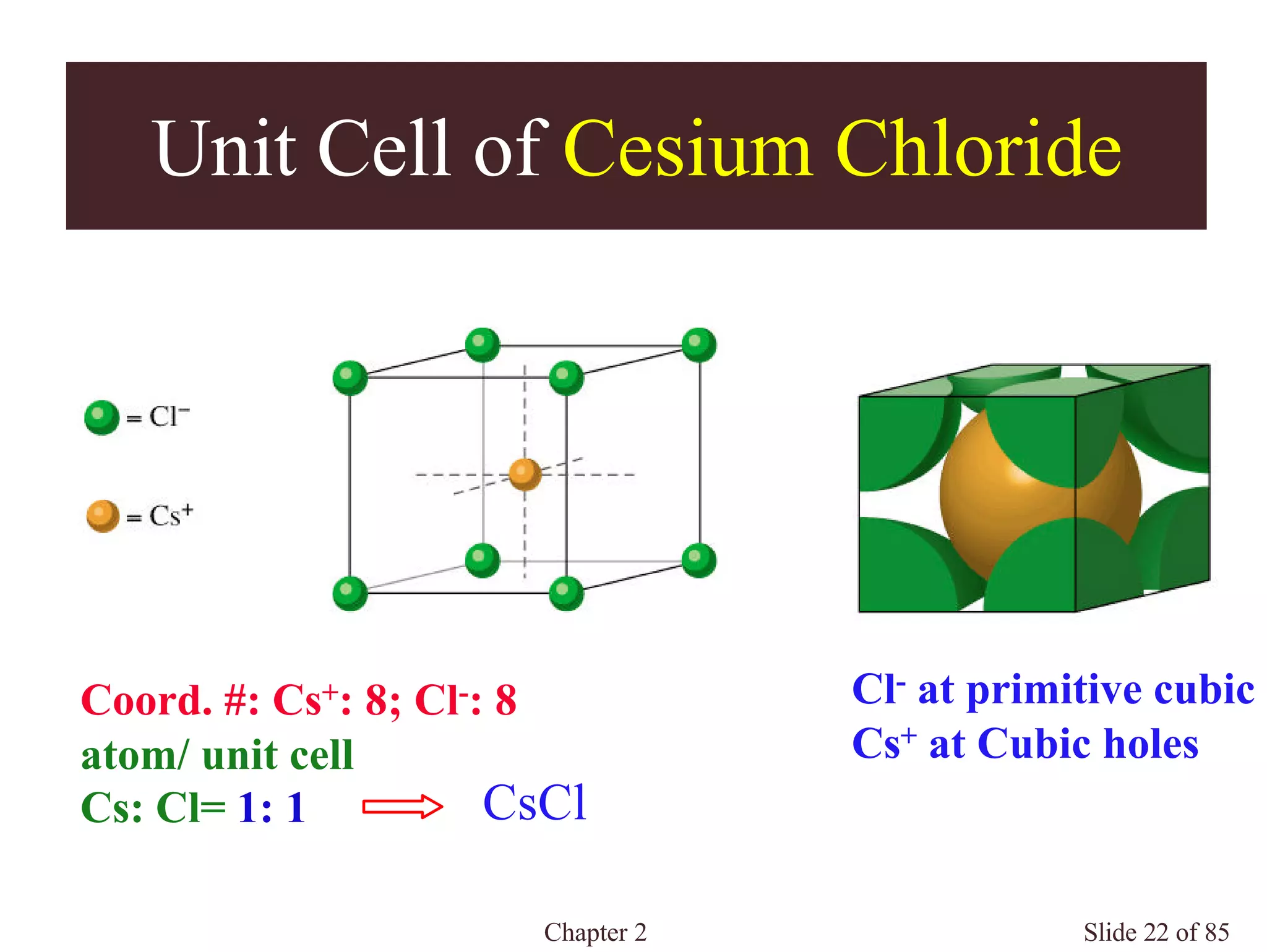Structures of solids | PDF
