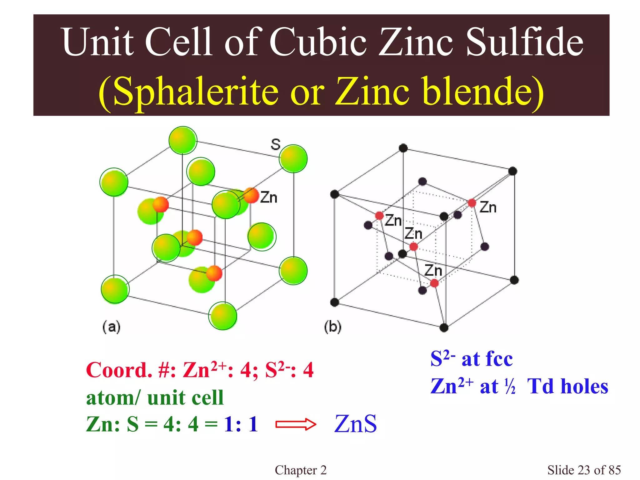 Structures of solids | PDF | Chemistry | Science