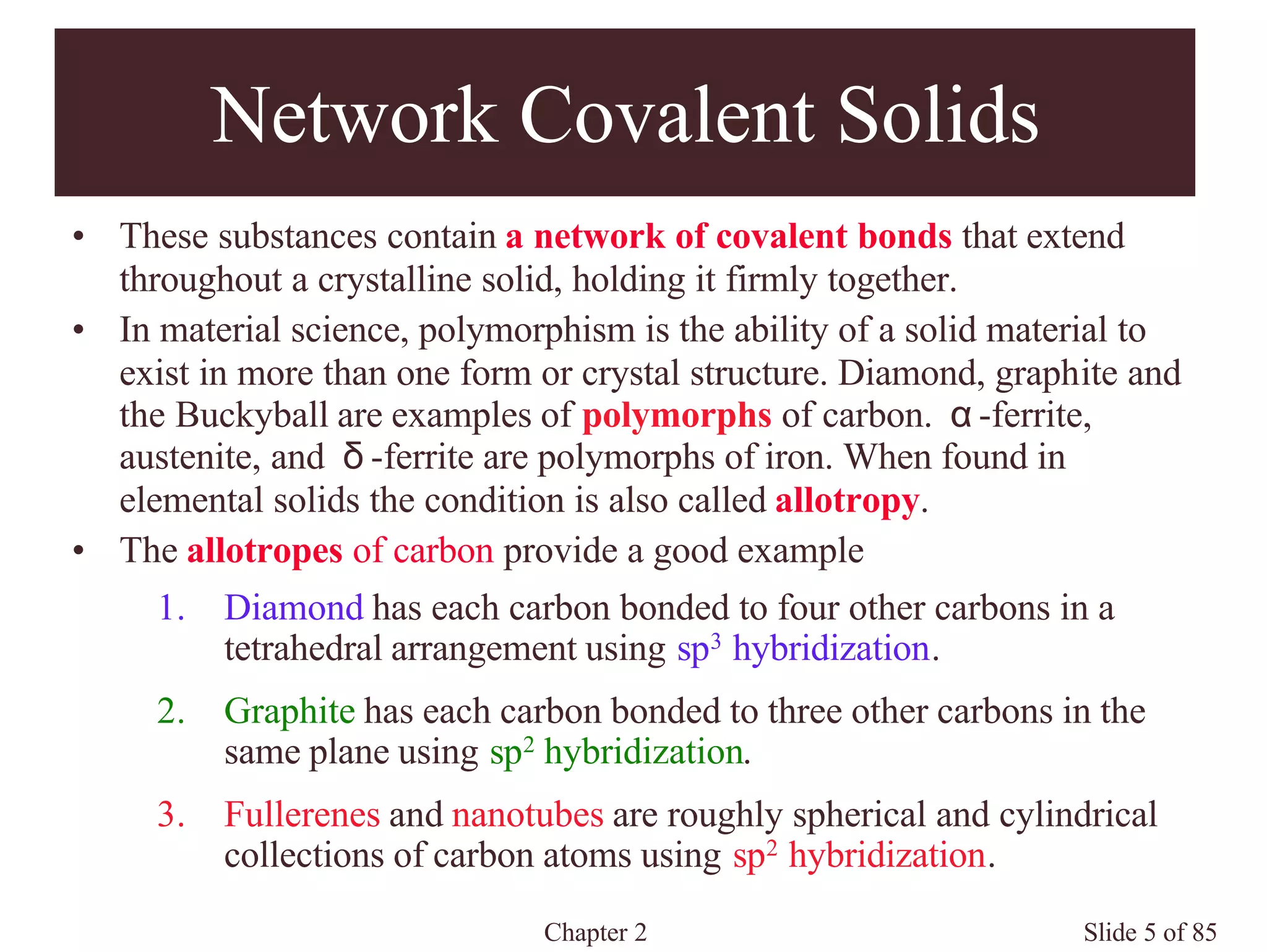 Structures of solids | PDF
