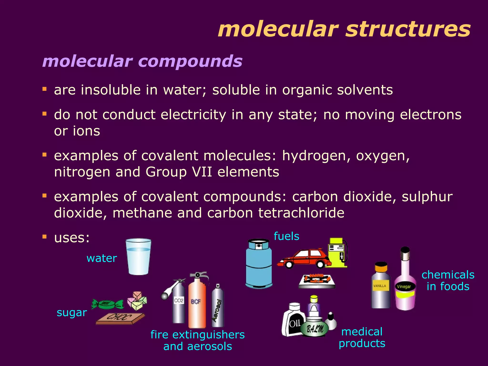Structures of solids and other types of bonding | PPT