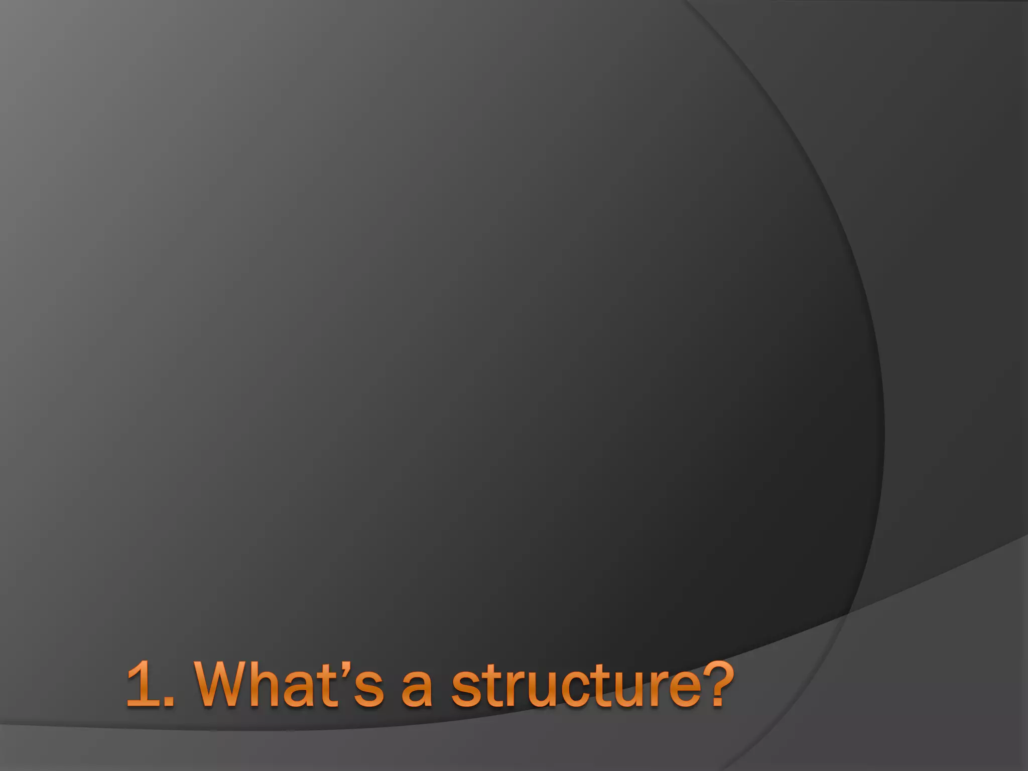 Structures Presentation Improved Pdf