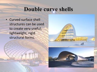 FOLDED PLATES AND SHELL STRUCTURES | PPTX