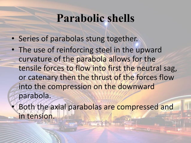 FOLDED PLATES AND SHELL STRUCTURES | PPTX