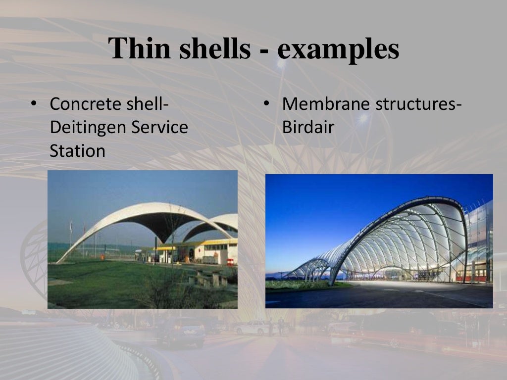 FOLDED PLATES AND SHELL STRUCTURES