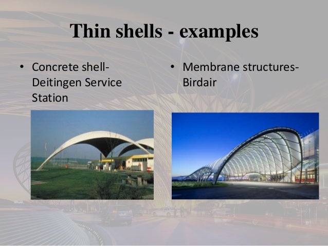FOLDED PLATES AND SHELL STRUCTURES
