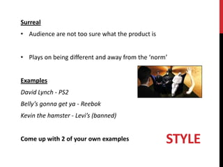 Adverts: Structures and Styles | PPTX