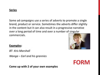 Adverts: Structures and Styles | PPTX