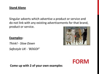 Adverts: Structures and Styles | PPT