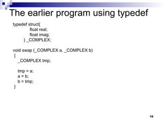 Structures and Unions in C-Language with Examples.ppt | Programming ...