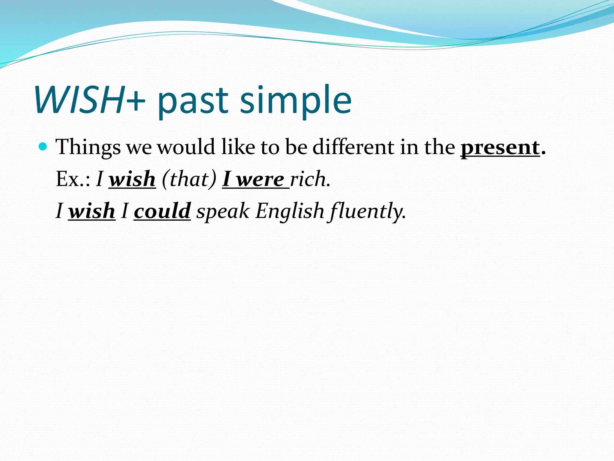 Structures with wish | PPTX