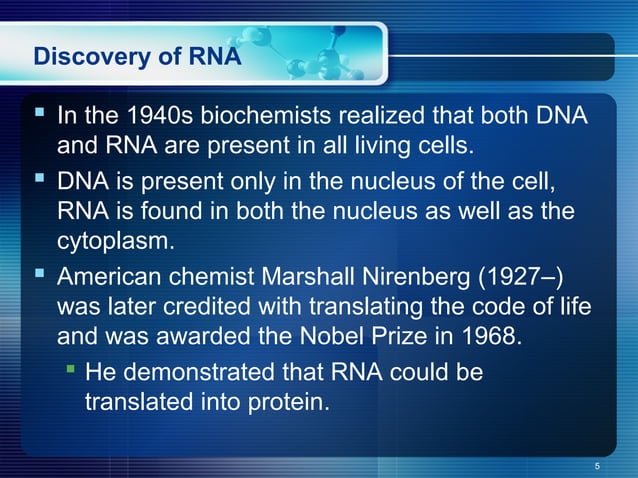 Structure & types of rna | PPT