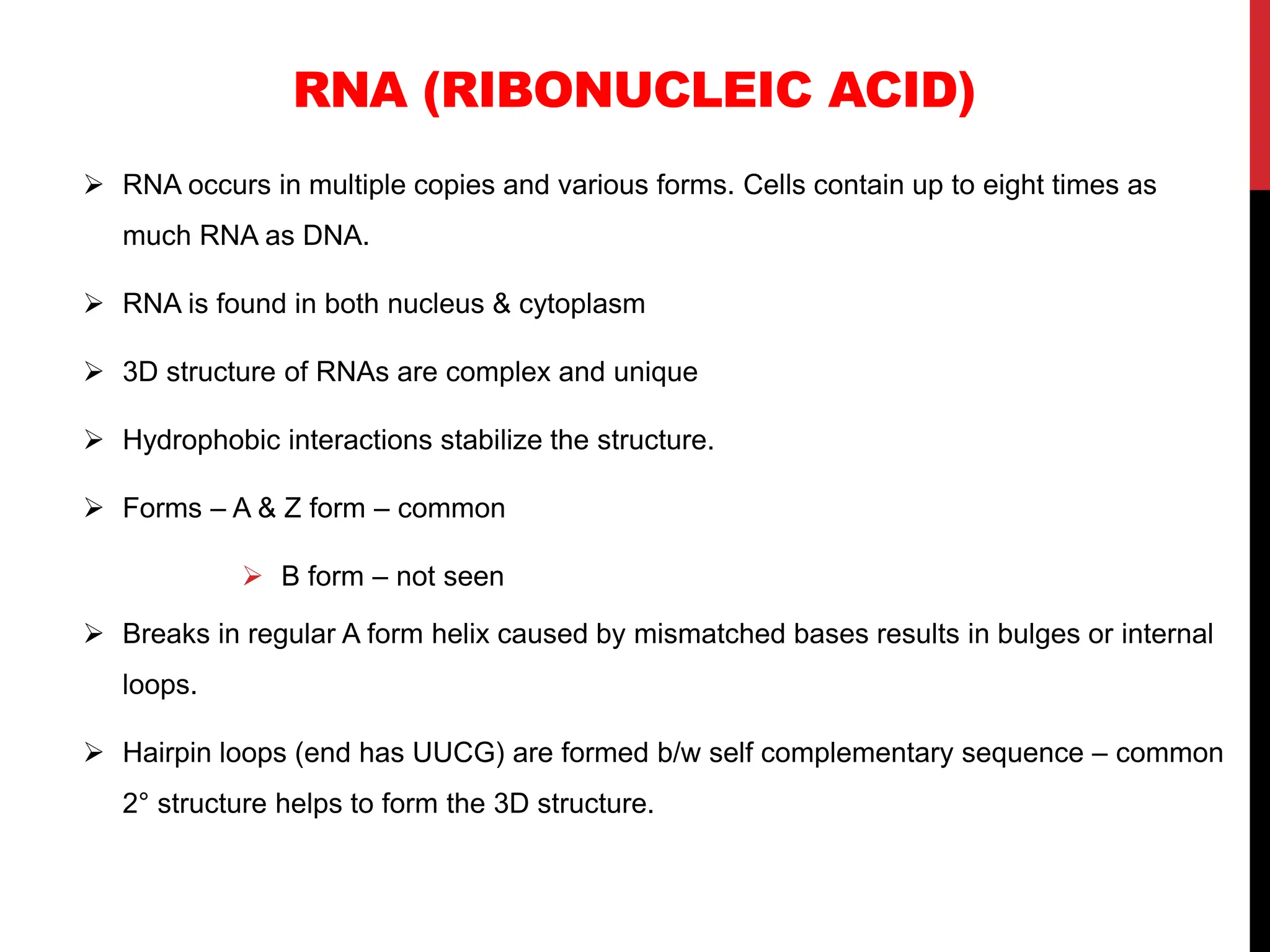 Structure and types of RNA .pptx