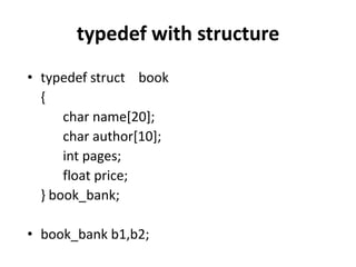 Structure & union | PPT