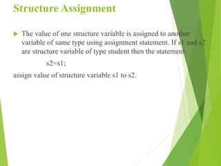 Structure & Union in C++ | PPTX