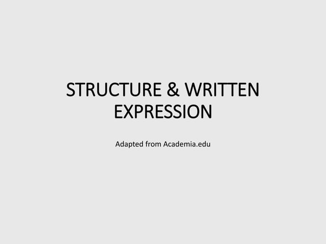 STRUCTURE_WRITTEN_EXPRESSION.pptx